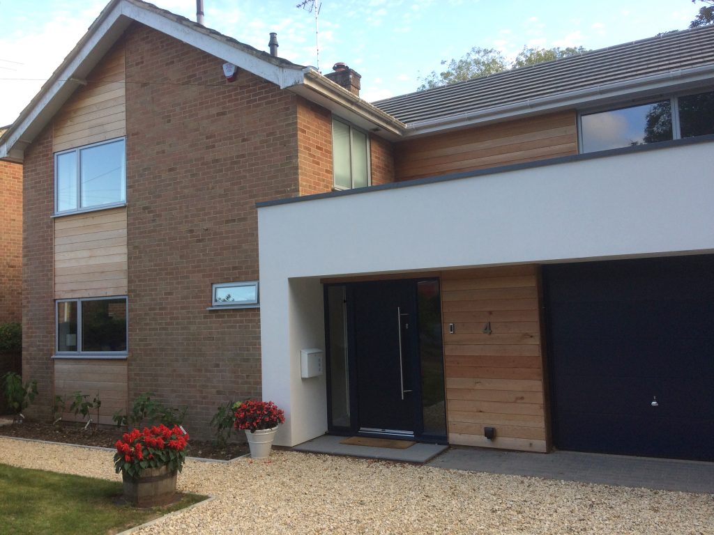 Extension and front porch - Redcroft Builders